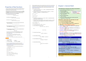CS1231s midterms cheatsheet - Logic Basic Notations ℝ set of real ...