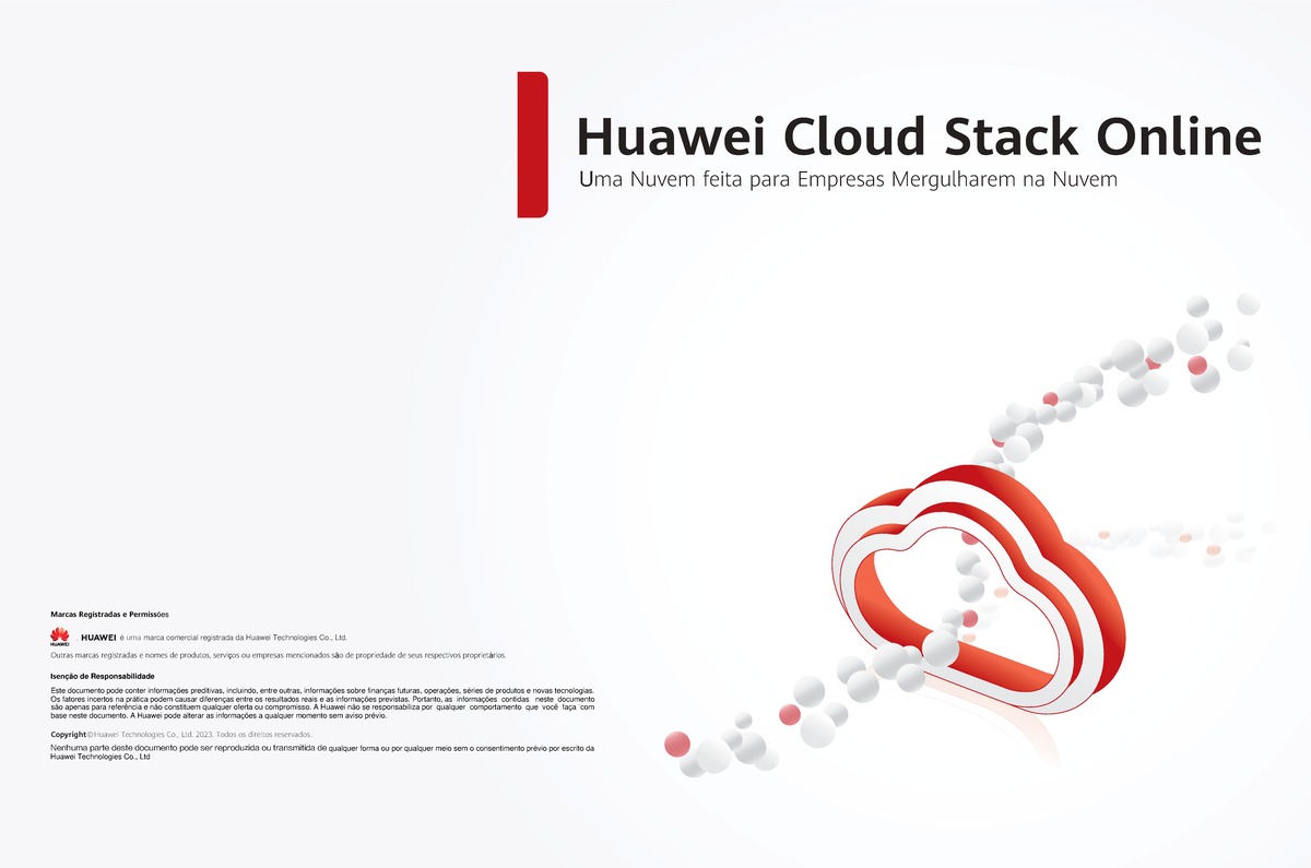 Huawei Cloud Stack Online Data Sheet - Huawei Cloud Stack Online Uma Nuvem feita para Empresas ...