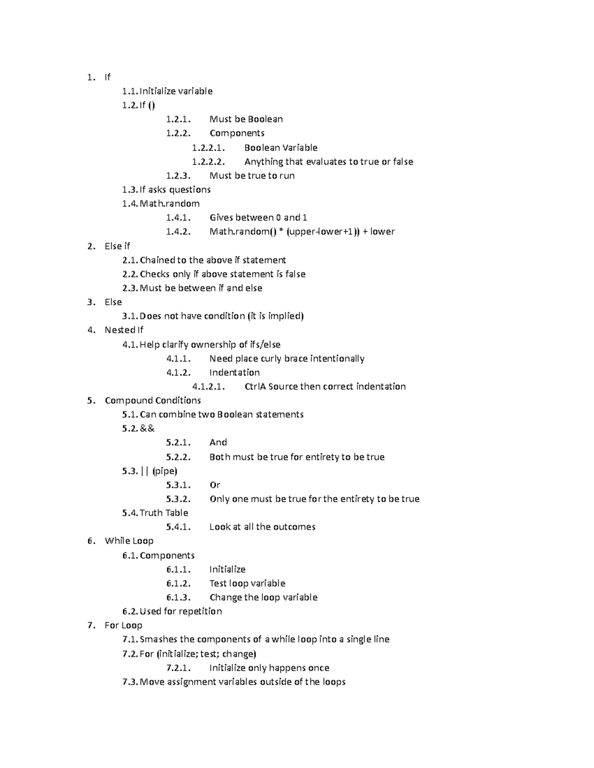 Lecture 1 Intro If Initialize Variable If 12 Must Be Boolean 1