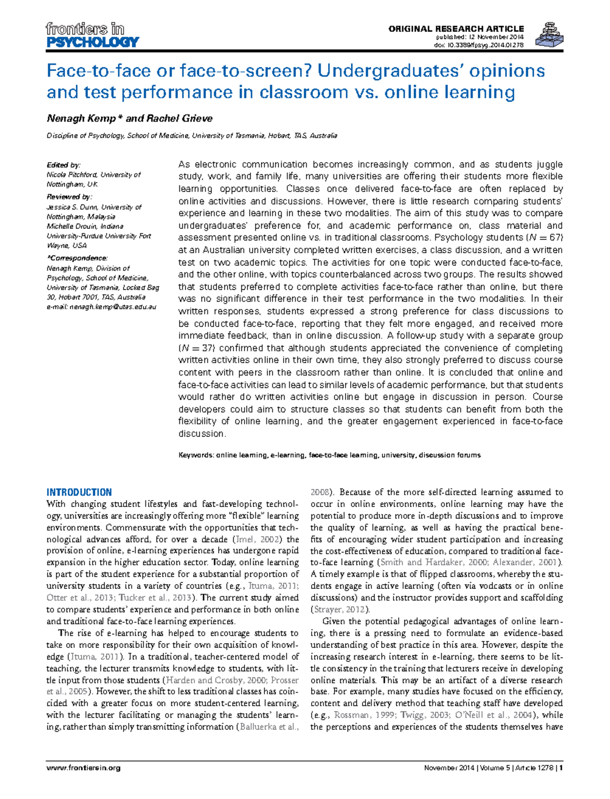 Fpsyg-05-01278 - hello this is my fake answer - ORIGINAL RESEARCH ...