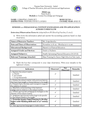 Sanhi at bunga-BA - GRADES 1 to 12 Daily Lesson Plan School Tanauan ...