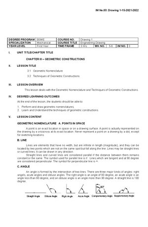 Fundamentals in Programming - Module 2 - DEGREE PROGRAM BSINTE COURSE ...