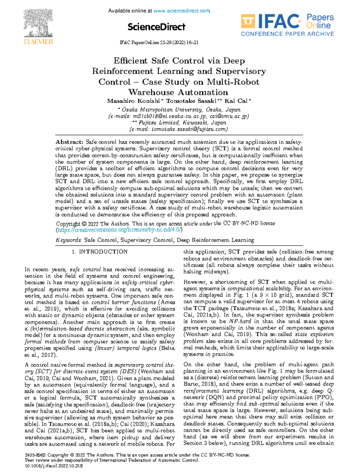 Tb1 paper 4 - tb_semana12 - IFAC PapersOnLine 55-28 (2022) 16 ...