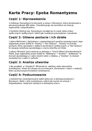Przykładowy test ze Skąpca - 1Kto jest głównym bohaterem “Skąpca”? a ...
