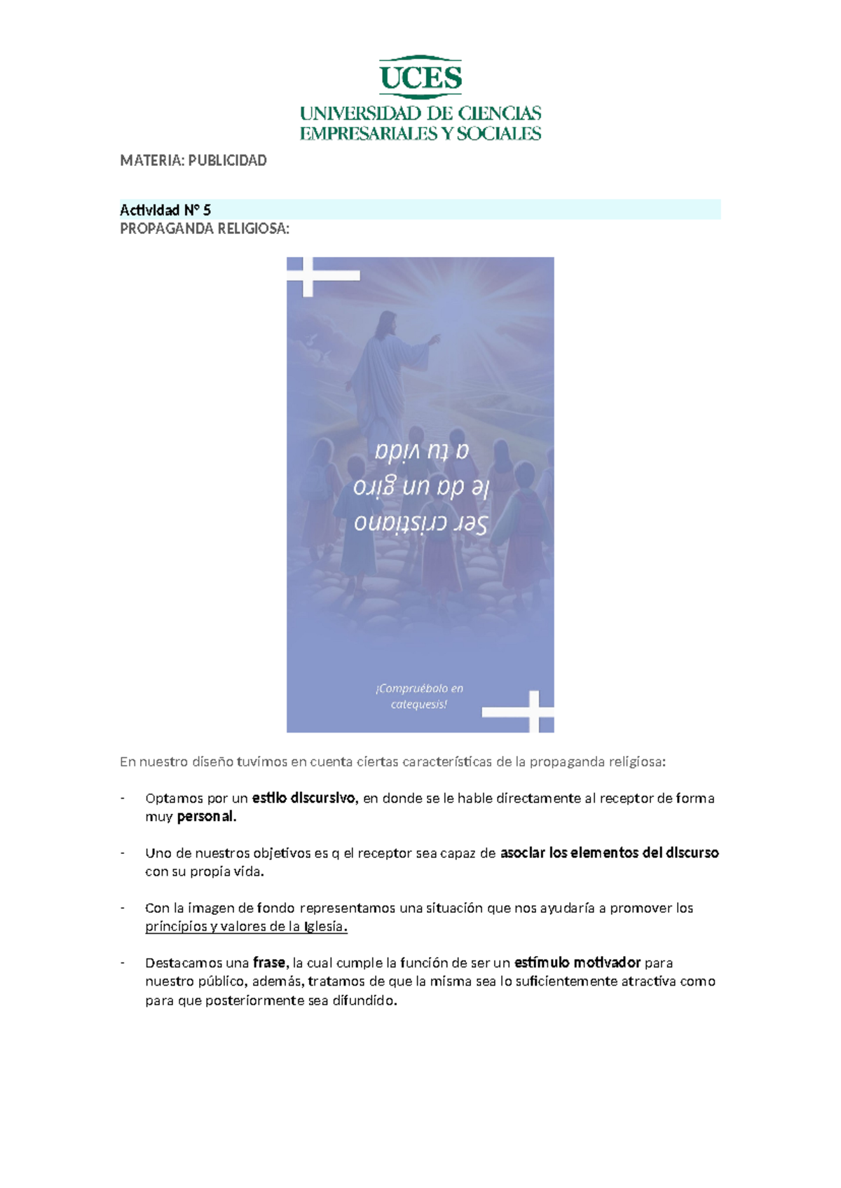 Publicidad - TP5 - MATERIA: PUBLICIDAD Actividad N° 5 PROPAGANDA ...