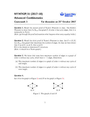 Exercise 2 - Questions - Advanced Combinatorics – 2015/16 Exercise ...