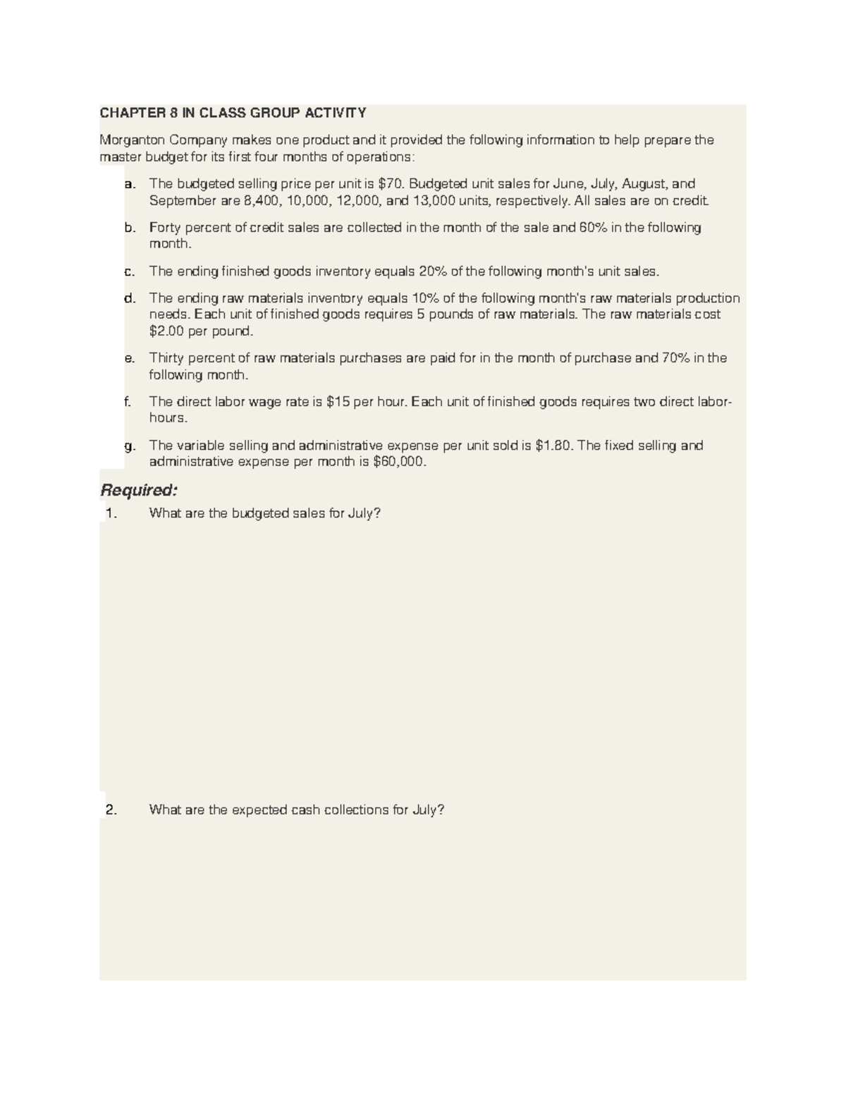 Chapter 8 In Class Group Activity S19 - ACC 202 - UNLV - Studocu