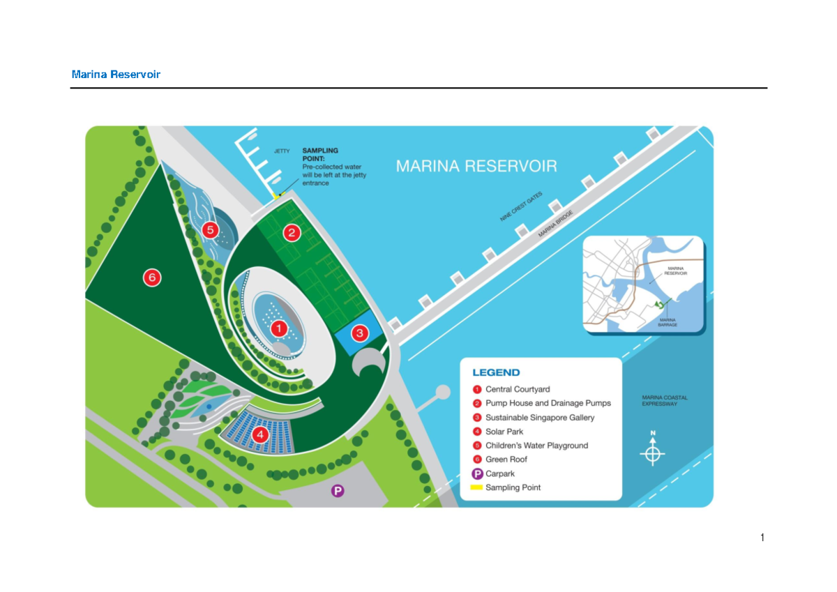 Marina Reservoir - Marina Reservoir Water Study Exercise Guidelines and ...