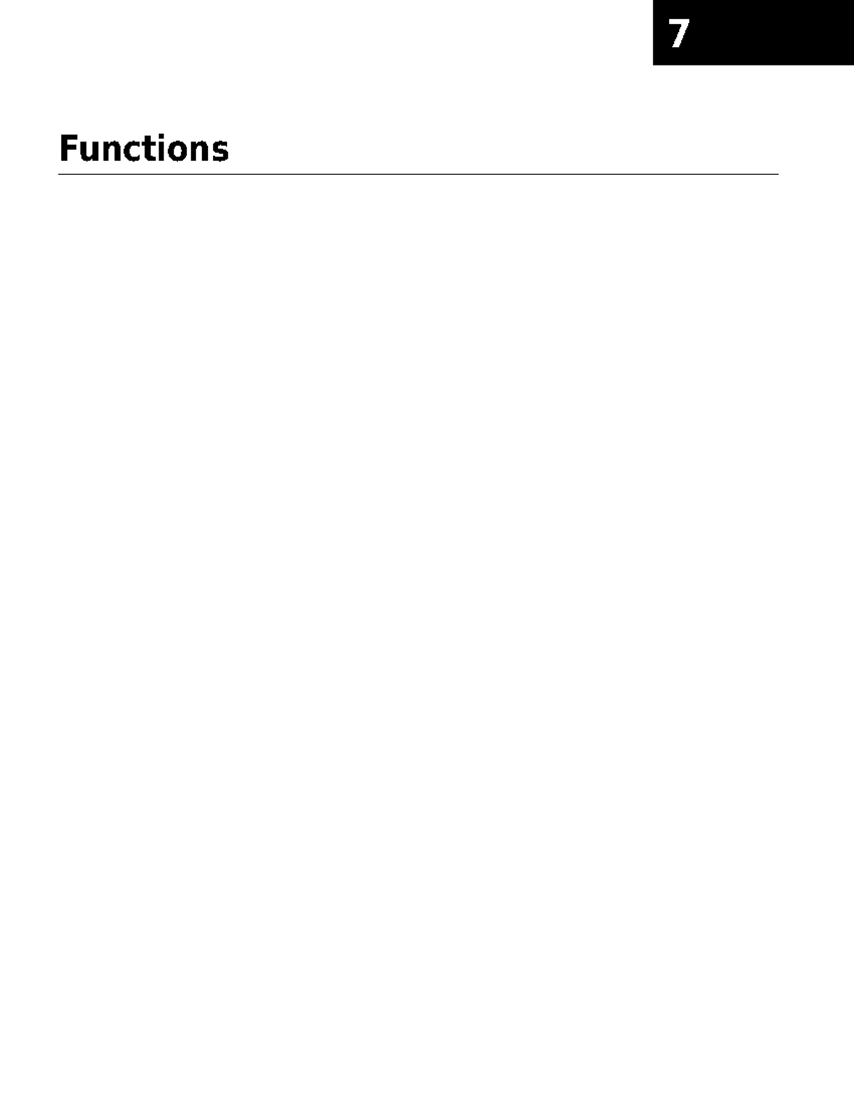 37 Functions 1 - Functions 7 abs ####### Symbolic absolute value ...