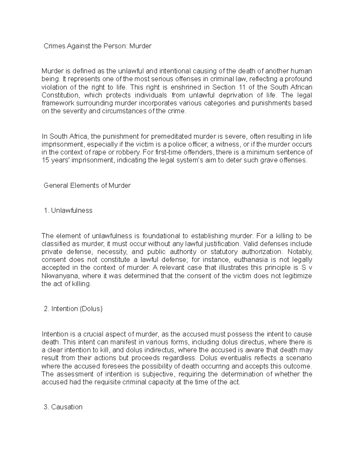 Crimes Against the Perso 1 - It represents one of the most serious ...