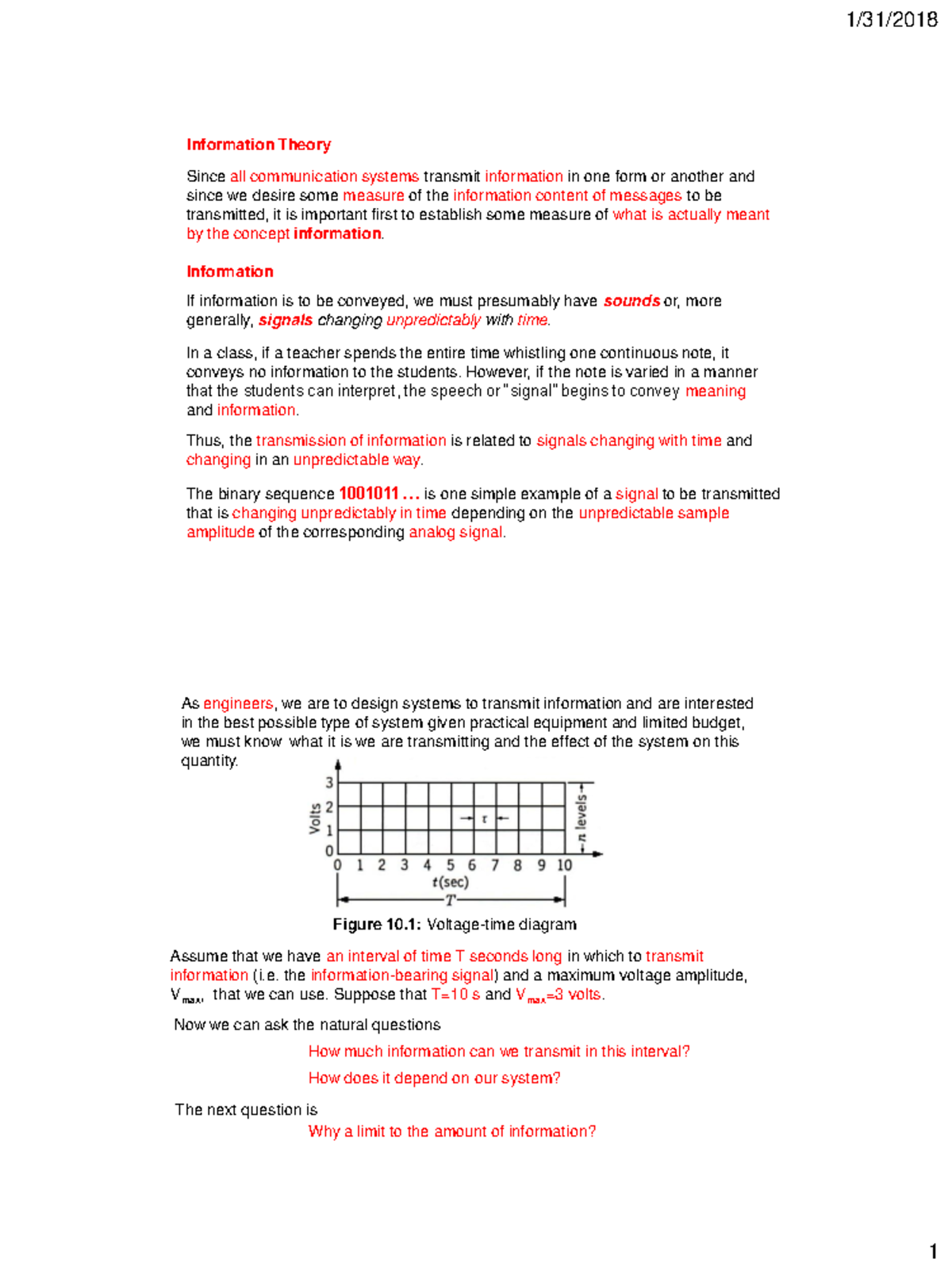 Com Theory Figs 0 - Information Theory Since all communication ...
