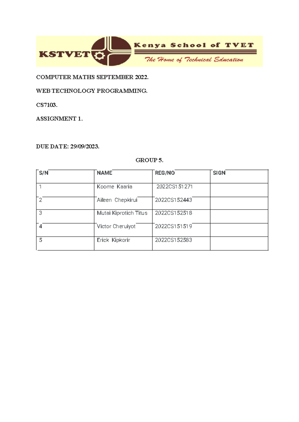 Research on Internet Addressing areas - COMPUTER MATHS SEPTEMBER 2022. WEB TECHNOLOGY ...