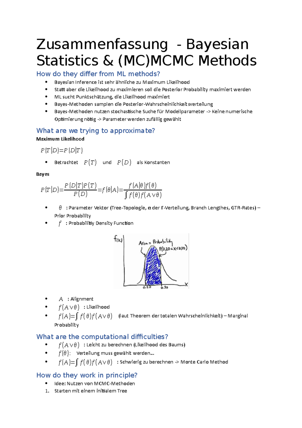 Vorlesung 12-13 - Bayesian Statistics & (MC)MCMC Methods ...