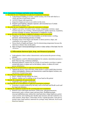 Objectives-vital signs and pain. Jarvis - Objectives: Understand the ...