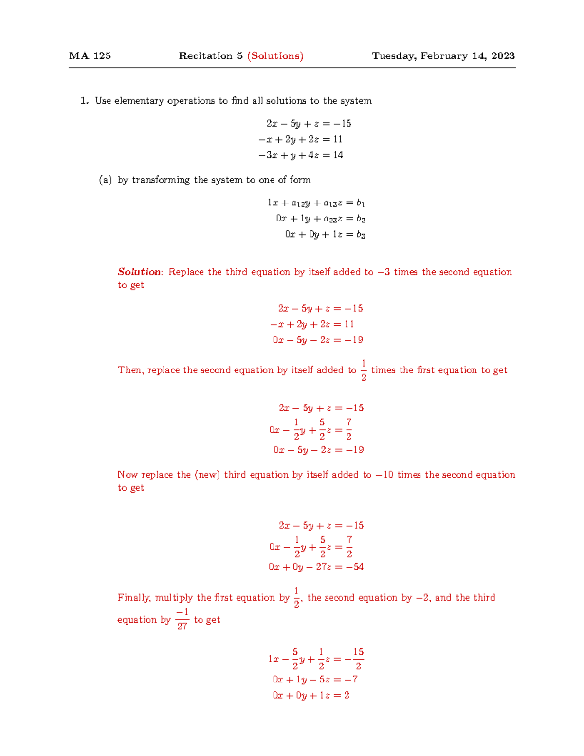 MA125 23S1 Rc5 sol - helpful problems to help for exams - MA 125 ...