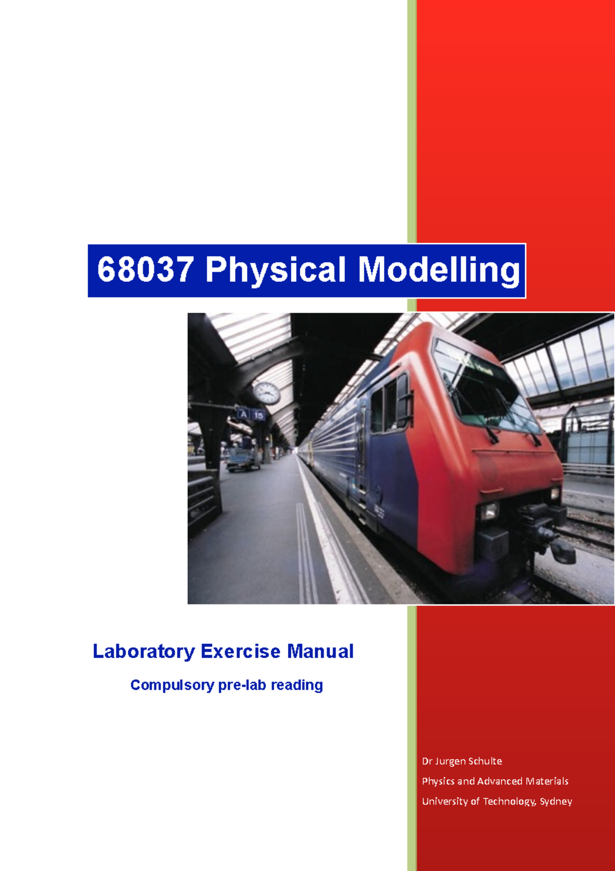 Practical - Labexercise - 2014 University of Technology, Sydney. 68037 ...