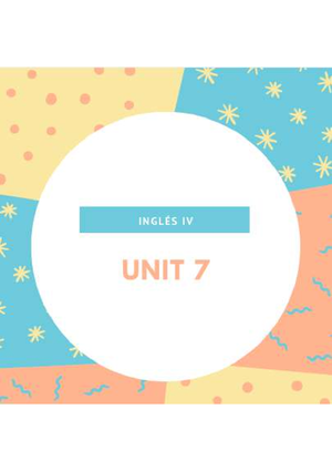 Mitad lesson 1 Unit 7 - Cambridge One Ingles V - Studocu