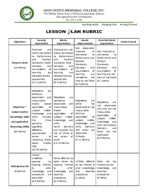 Lesson Plan Template Using 5E Model - LESSON PLAN TEMPLATE IN SCIENCE ...