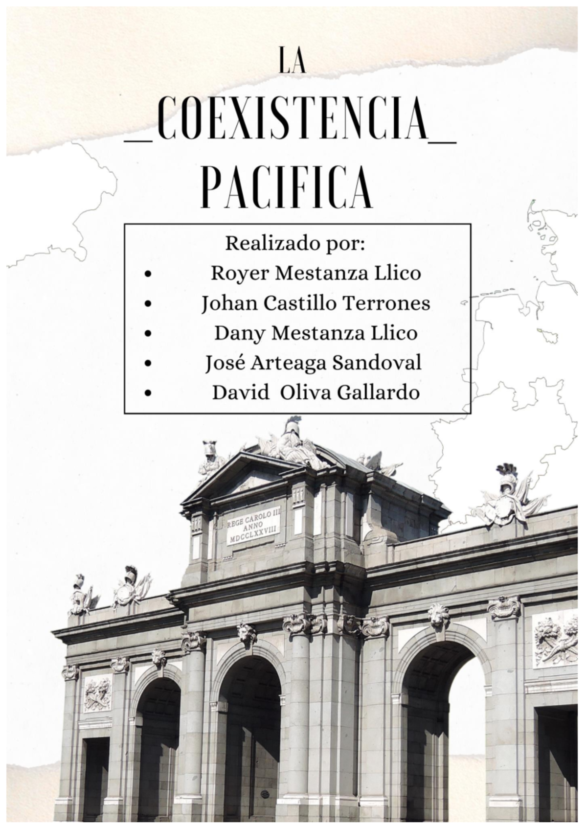 La coexistencia pacifica - Introducción: La división del mundo en 2 o ...