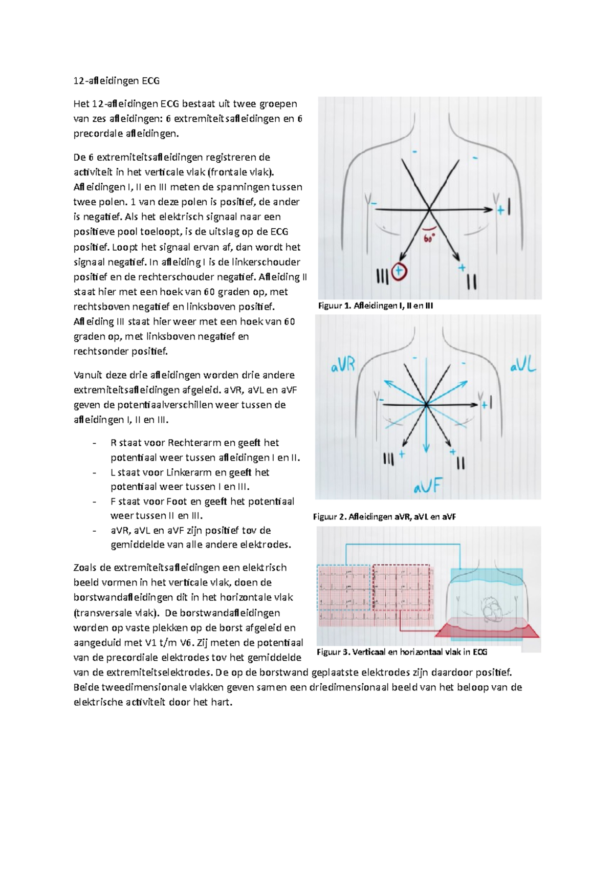 12-afleidingen ECG - Uitleg over de 12-afleidingen ECG - 12-afleidingen ...