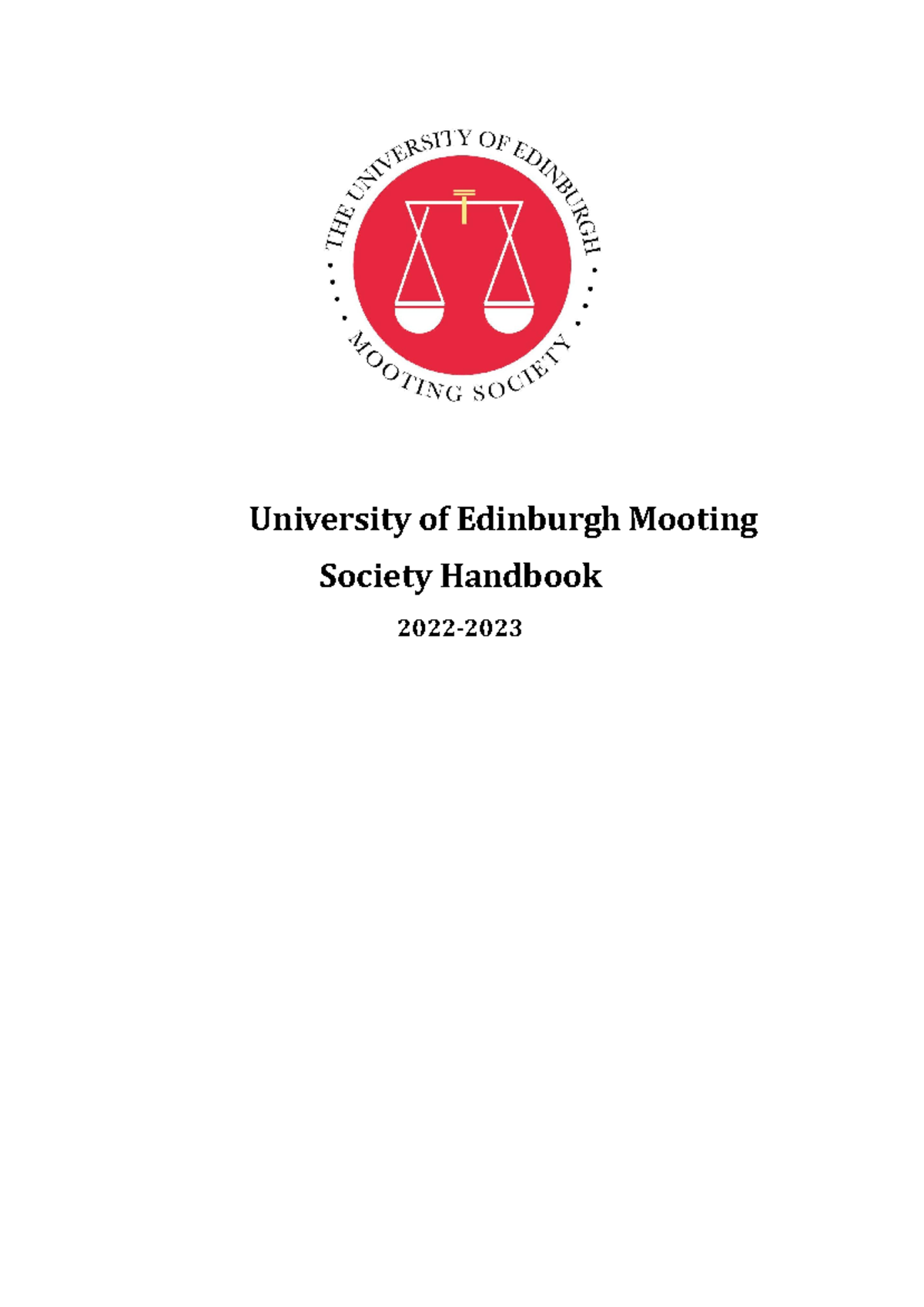 Mooting handbook 2022-23 - University of Edinburgh Mooting Society ...