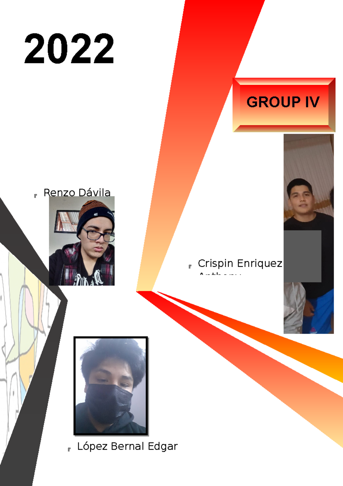 A trip to the past C - ZzZzZz - 2022 GROUP IV ╔ Renzo Dávila ╔ Crispin ...