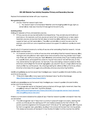 ENG 329 Module One Journal Assignment - Rector 1 Kali Rector ENG 329 Douglas Weissman May 8th ...