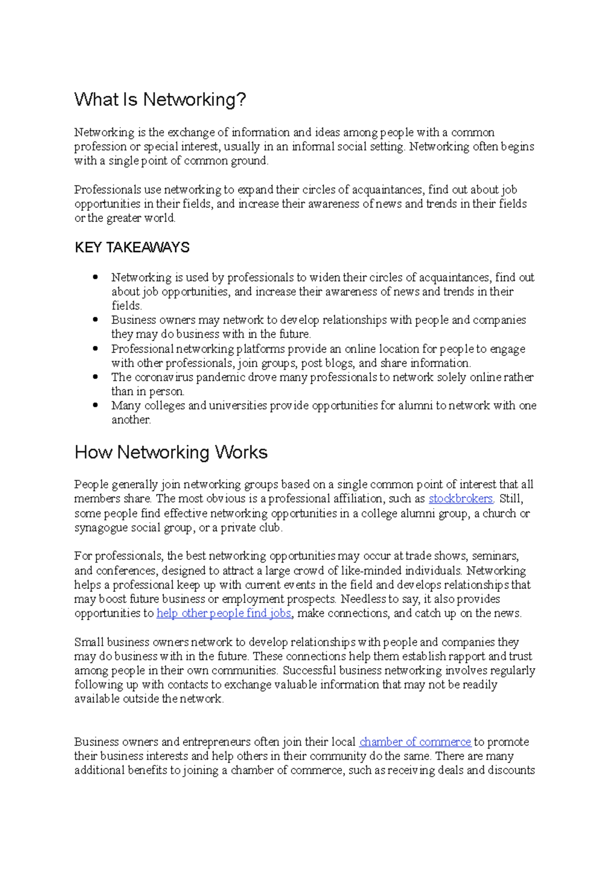 What Is Networking week 5 lecture notes - CS 3470 - UNI - Studocu