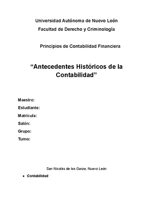 GUIA Contabilidad 1 - Papel que desempeña las cuentas en el sistema ...