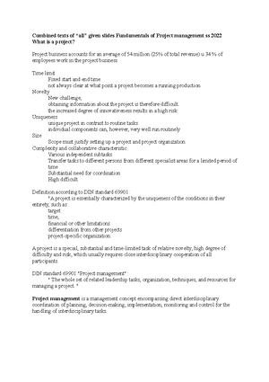 Deliverable 1 - Project Criteria - Deliverable 1 (part 1) Case Study ...