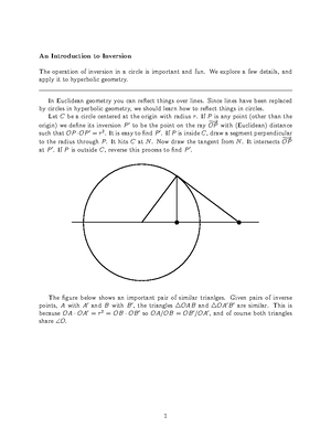 33 Poncelet-Steiner Theorem - Poncelet-Steiner Theorem We were able to ...