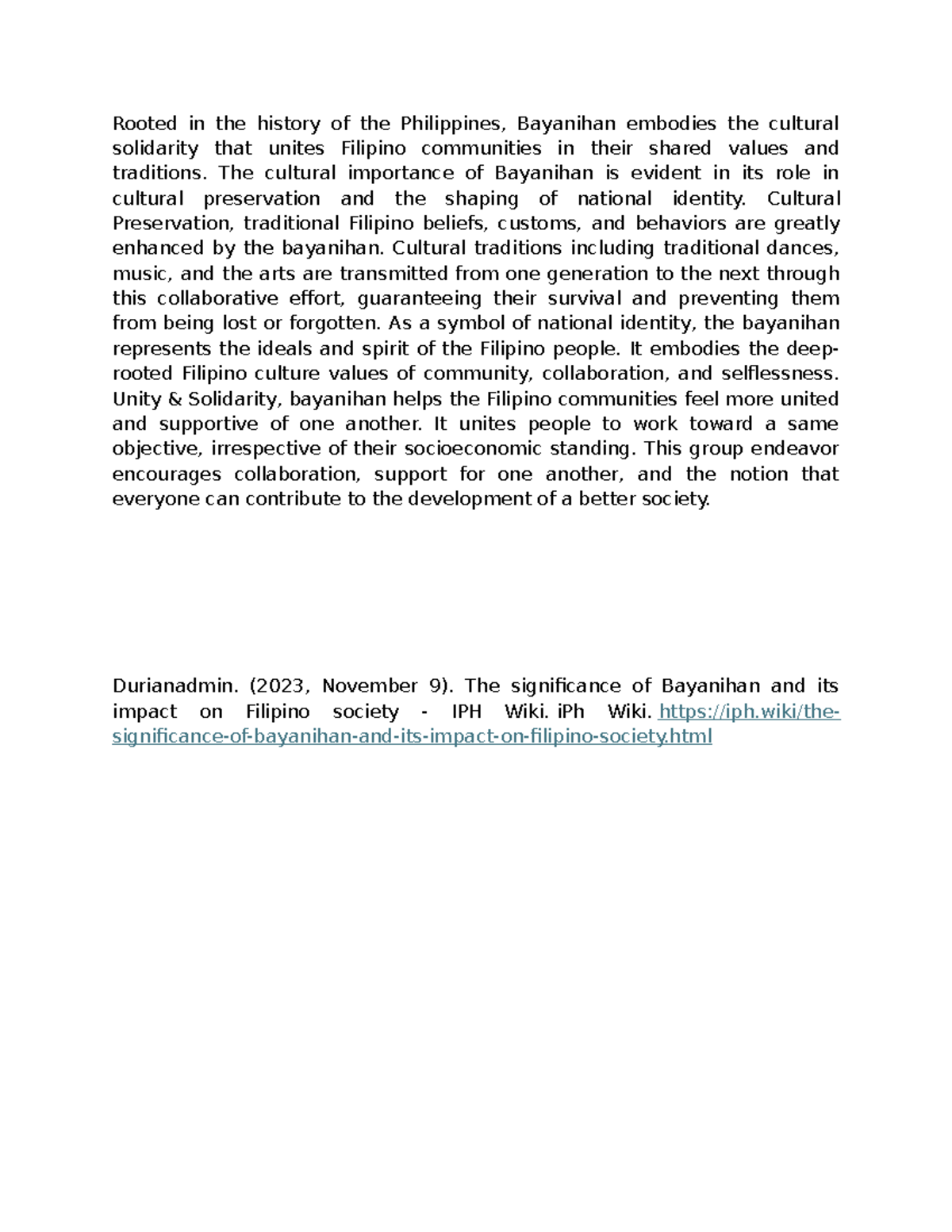 Guiding one another through difficult times is a common way that ...