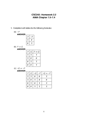 CSC242 homework 1 2 solutions - CSC242: Homework 1. AIMA Chapter 3.3–3 ...