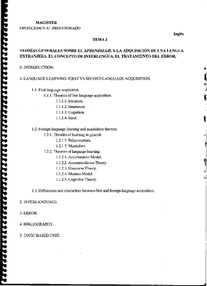 Resumen Tema 60 Oposiciones Secundaria Inglés American Detective ...