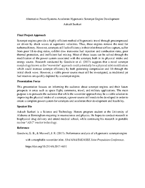 Handout 9 week 5 - Sensitive Commercial Information – Do Not Disclose ...