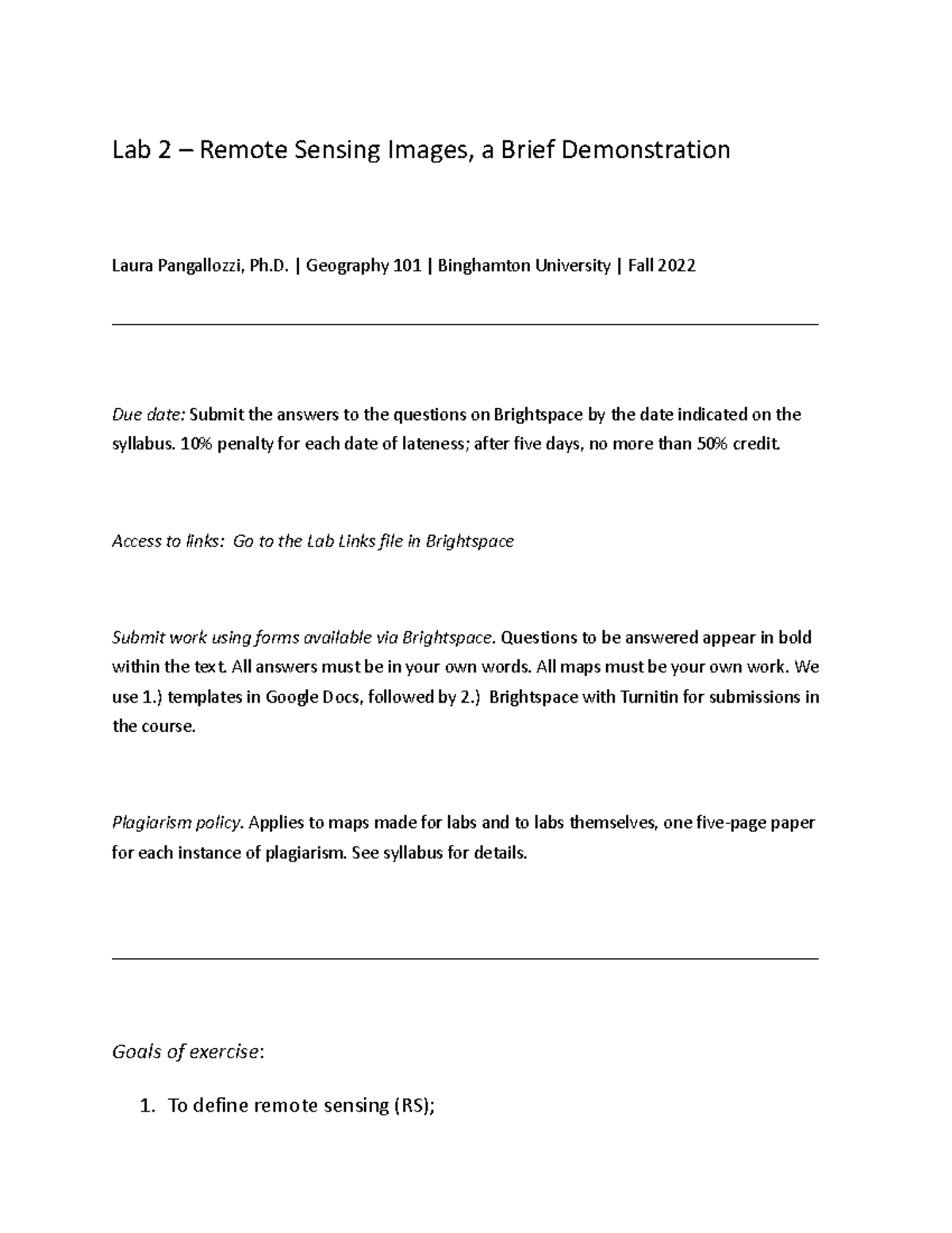 Lab 02 Template hw - Laboratory - Lab 2 – Remote Sensing Images, a ...