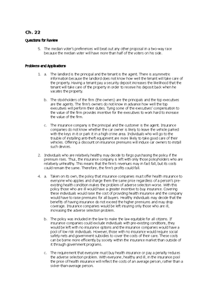 Sample-Test Bank Intermediate Microeconomics with Calculus 1st 1E ...