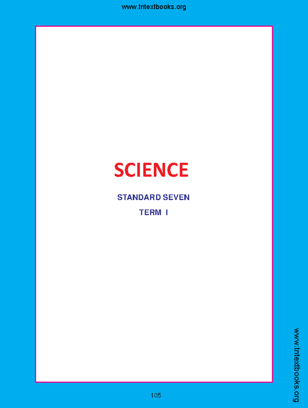 Std07-I-Science-EM www - STANDARD SEVEN TERM I SCIENCE tntextbooks ...