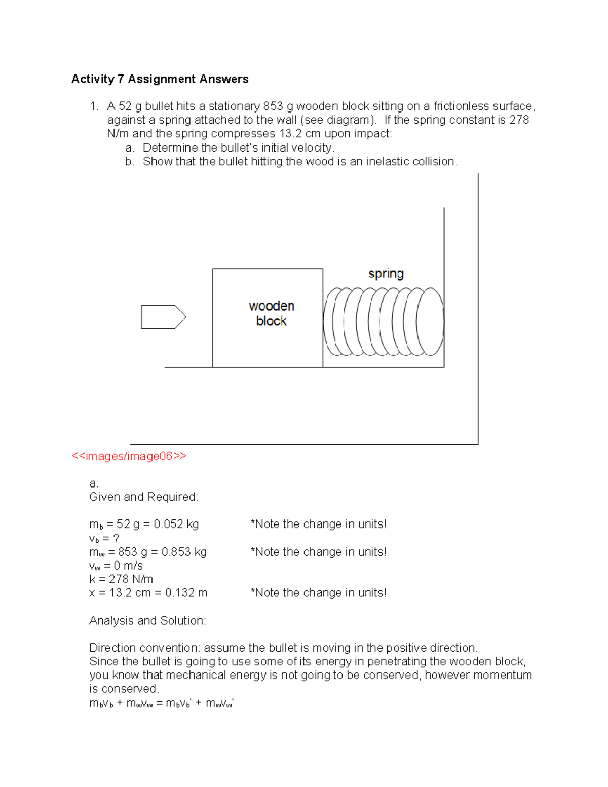 Answer Practice Question Assignment Activity 7 - Activity 7 Assignment ...