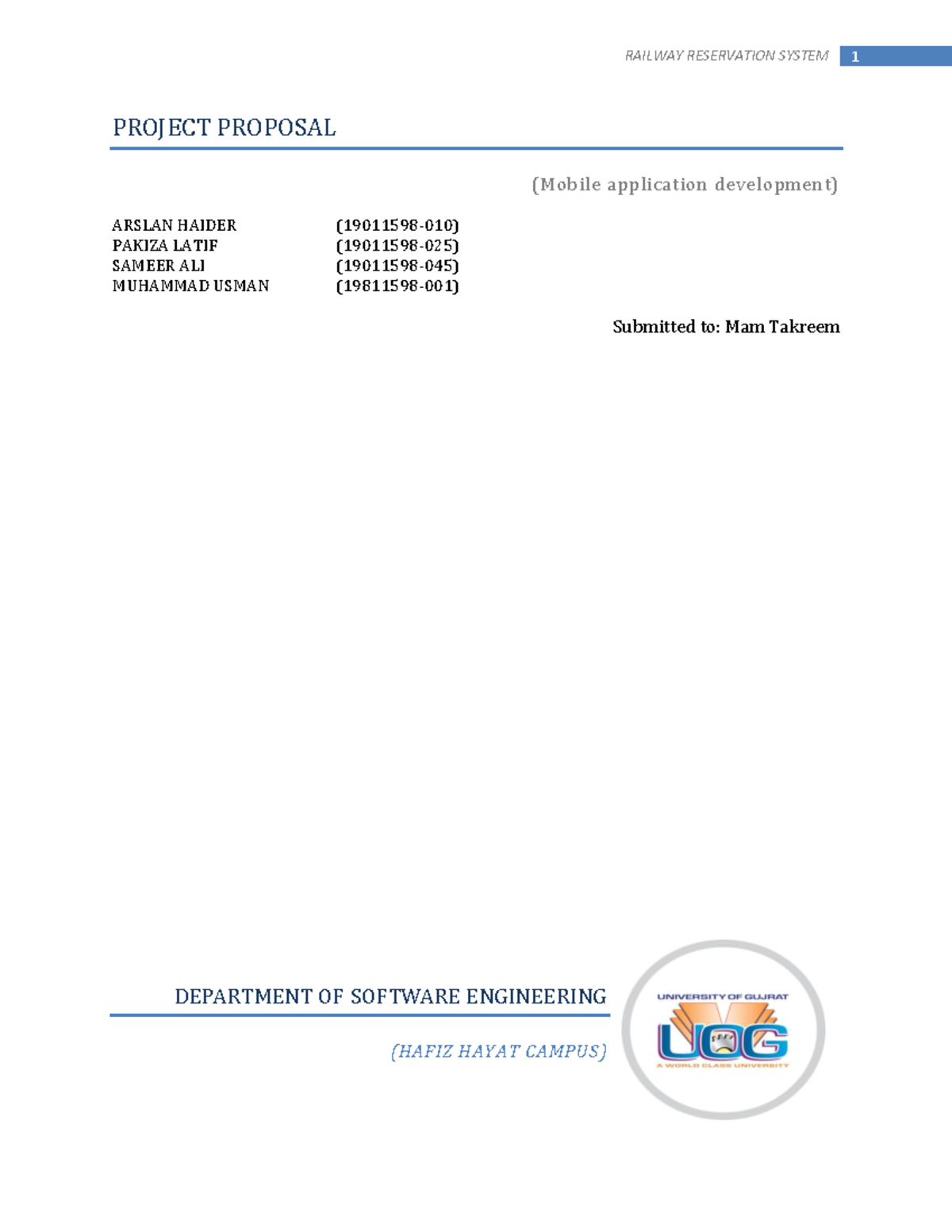 MAD proposal MAD Travllers - Mobile application Development - UOG - Studocu