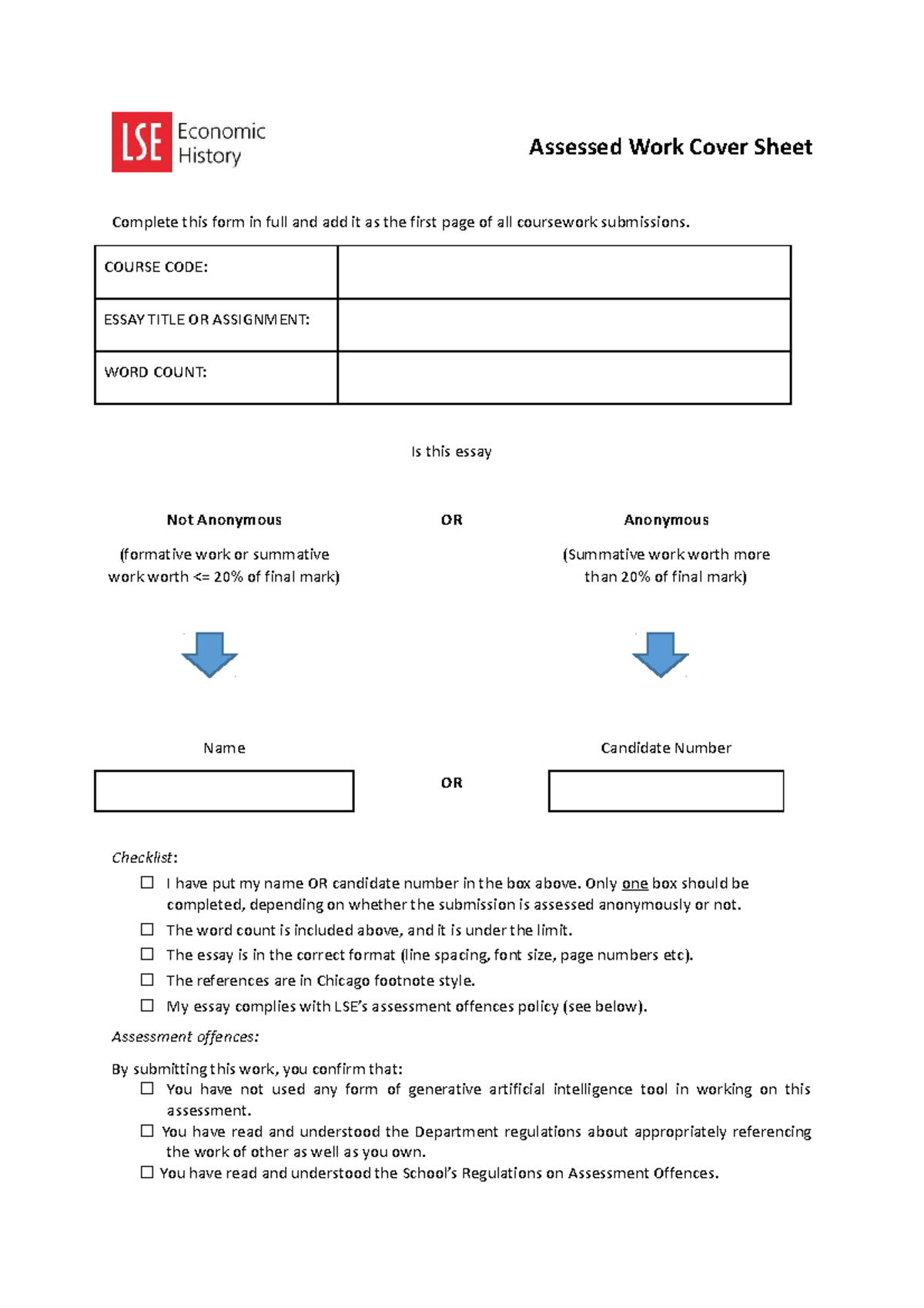 EH Assessed work cover sheet 2023-24 - Assessed Work Cover Sheet ...