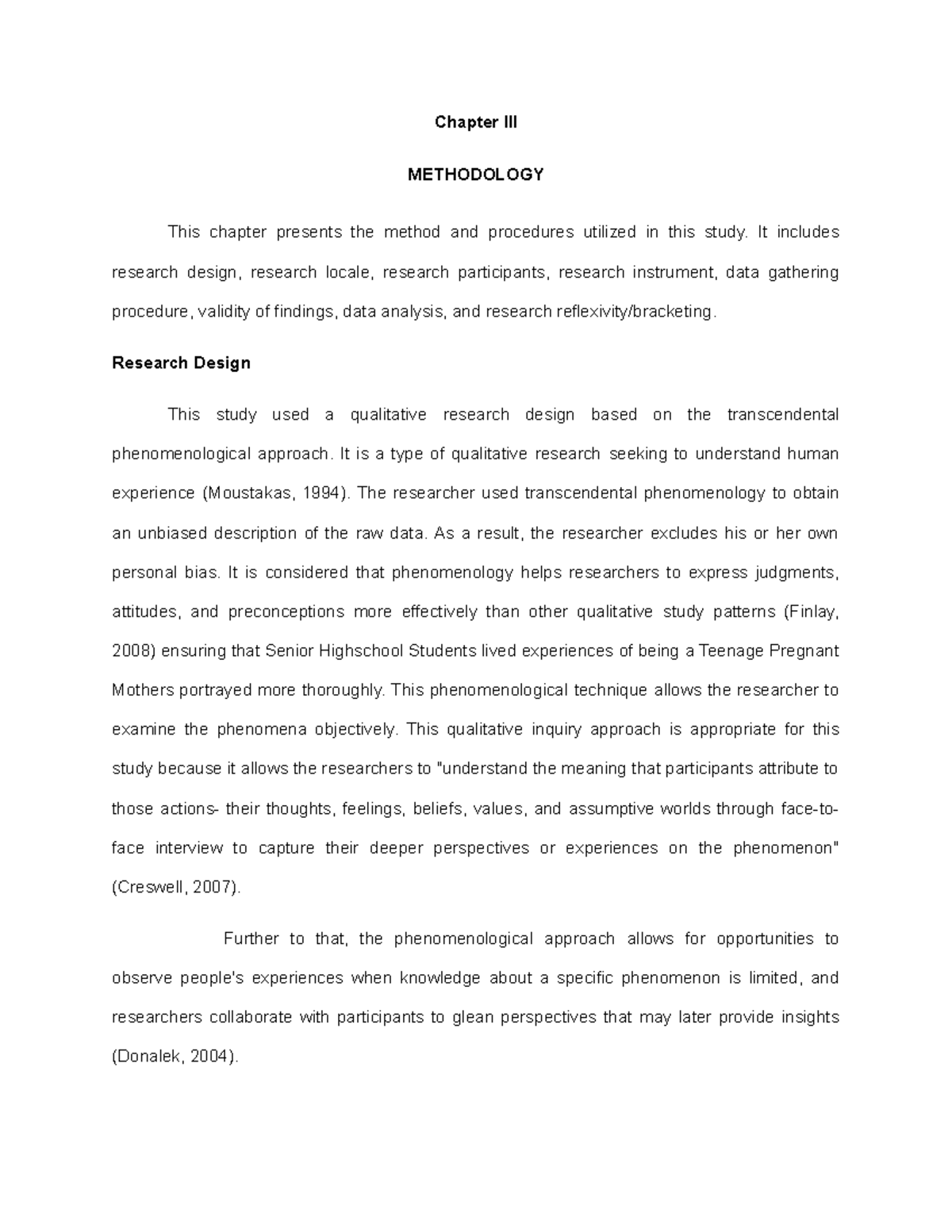Chapter III - This the methodology of research - Chapter III ...