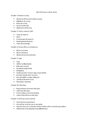 Pharm 2 Exam 1 - Main points highlighted for exam 1 prep - Exam 1 ...