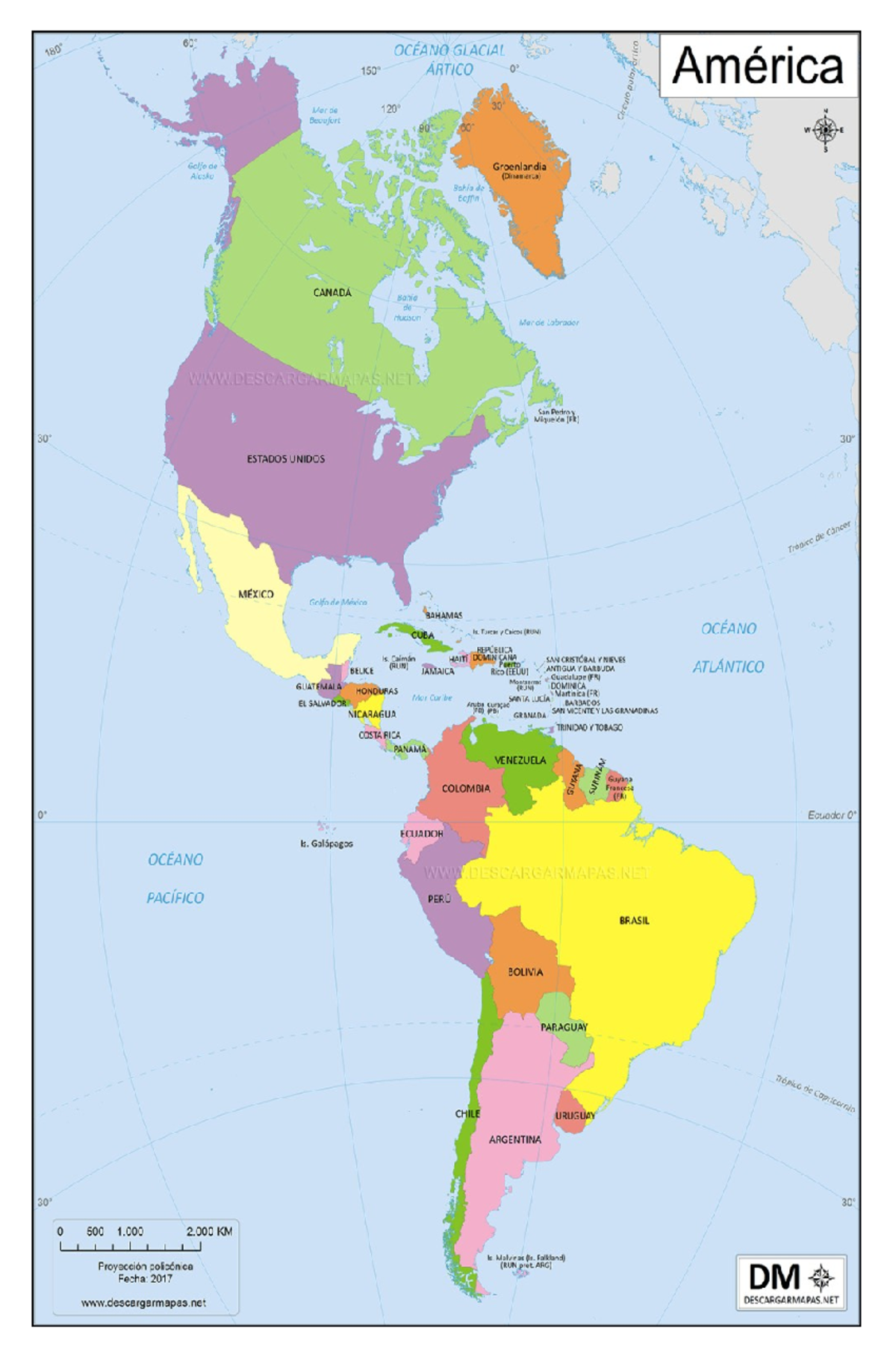 Mapa de America - notas - Normas Internacionales de Auditoría I - Studocu