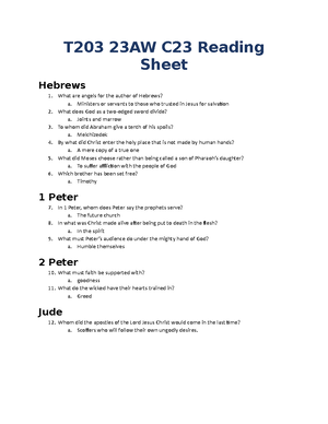 T203 23AW Syllabus - notes - Theo 203: Introduction to The New ...