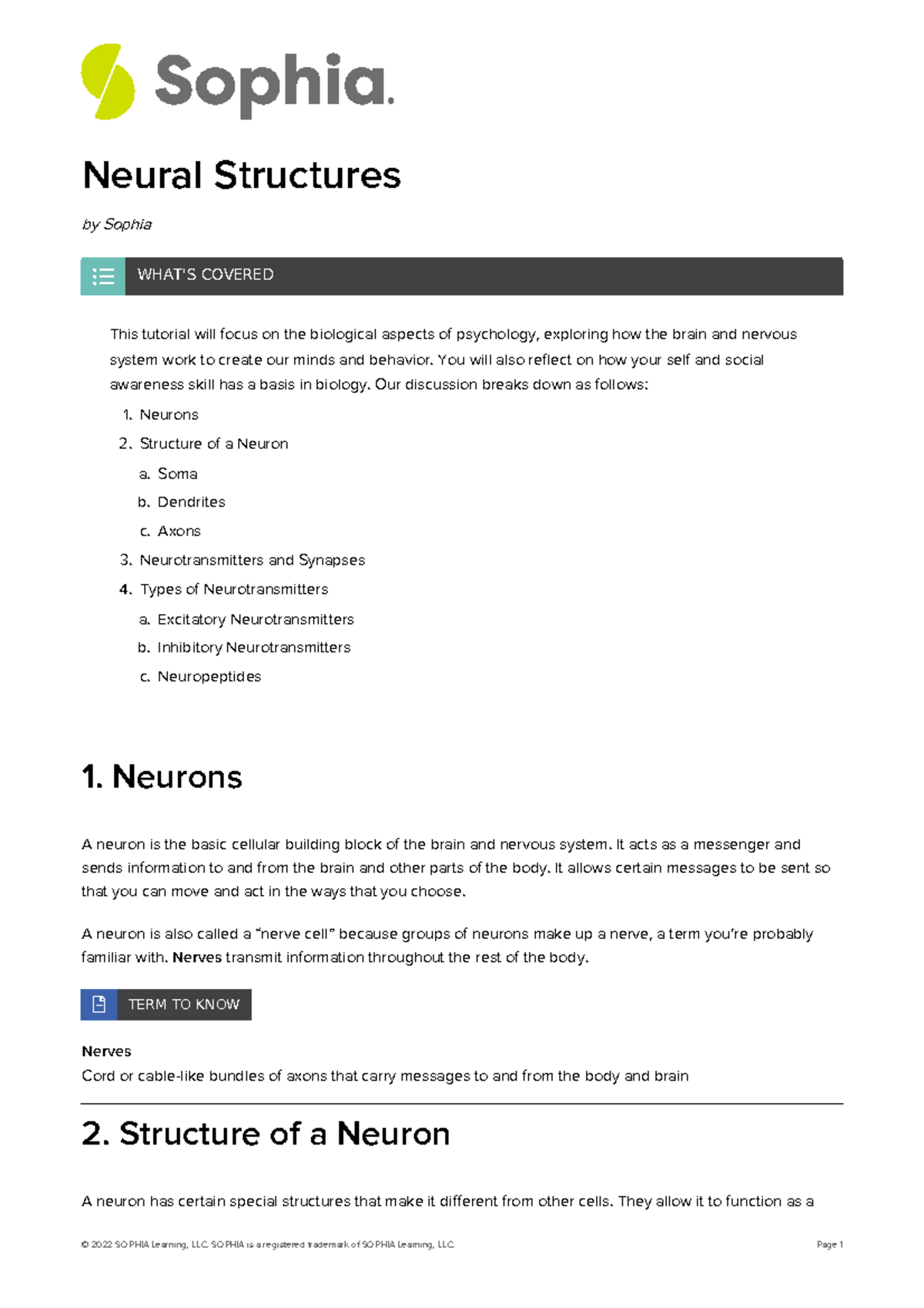 Neural-structures - Unit 2 Challenge 1 - Neural Structures by Sophia ú ...