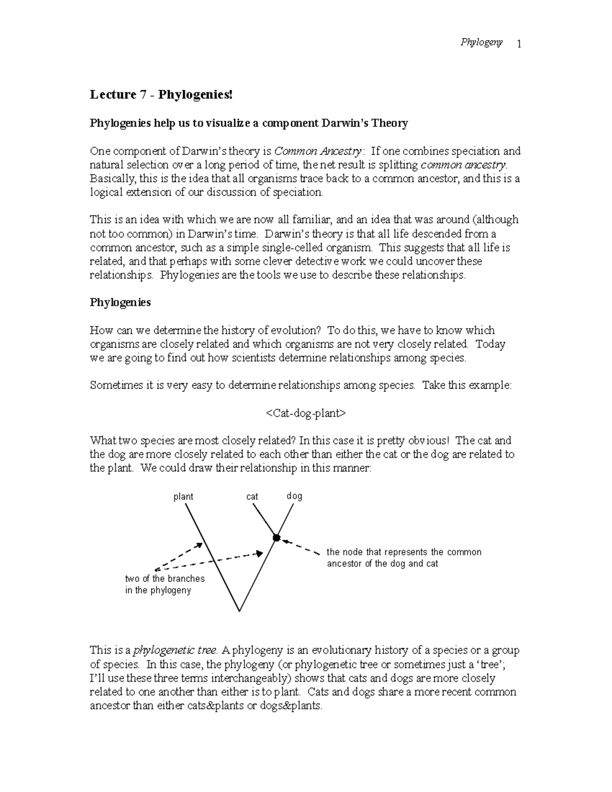 Lecture 7 W23 Web - professor emerson and gaut uci - Lecture 7 ...
