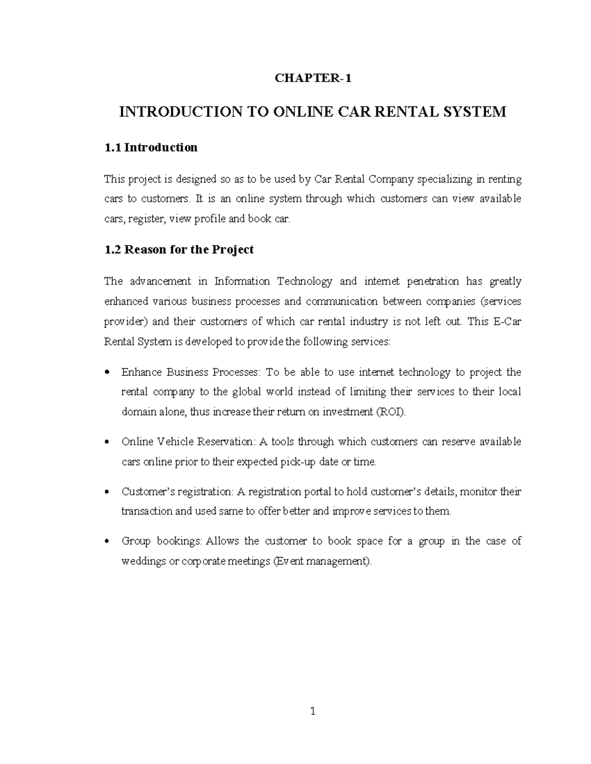Pdf-car-rental-system-project-report compress - CHAPTER- INTRODUCTION ...