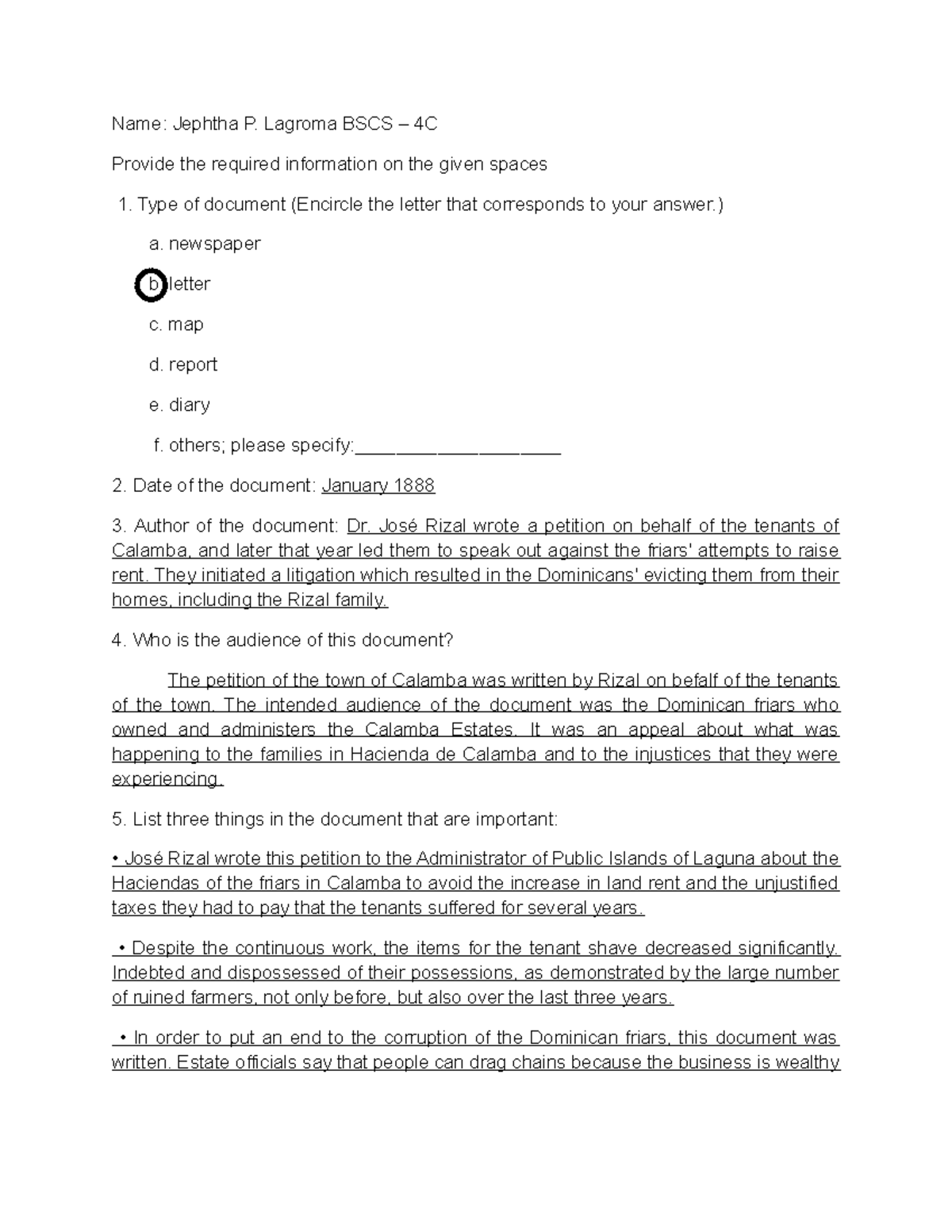 Jephtha Lagroma - Activity 2 IN WEEK 6 - Name: Jephtha P. Lagroma BSCS ...