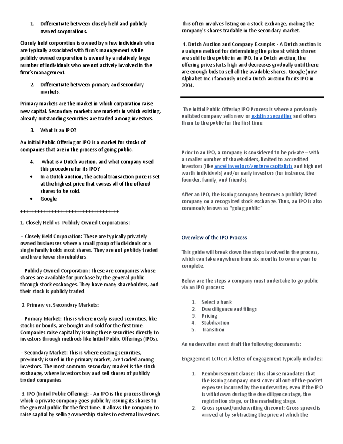 FM 321 - assigned 2 - the first time you have a chance at the top is the second one you get a ...